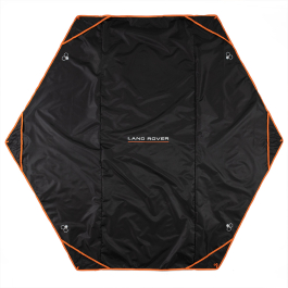 Above and Beyond Outdoor Blanket - Black with Orange highlights ...